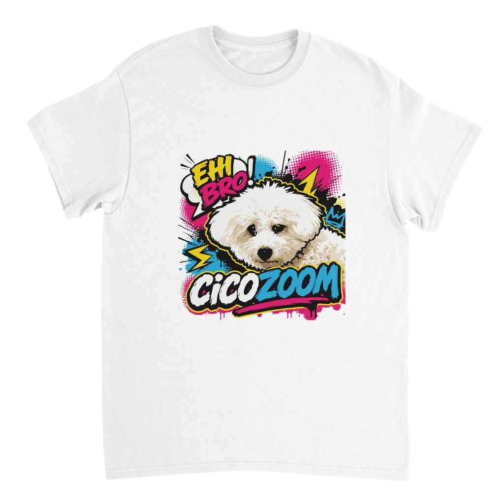 Cicozoom Heavyweight Cotton T-Shirt – Classic Fit Premium Tee – CicoZoom